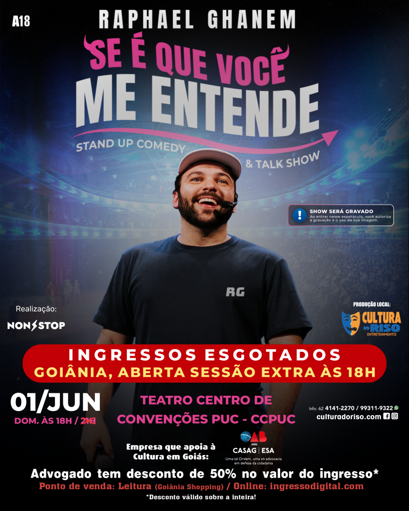 Advocacia possui desconto no show “Se É Que Você Me Entende”, do ...